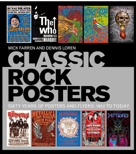 IVPDA | Classic Rock Posters Sixty Years of Posters and Flyers, 1952 to ...