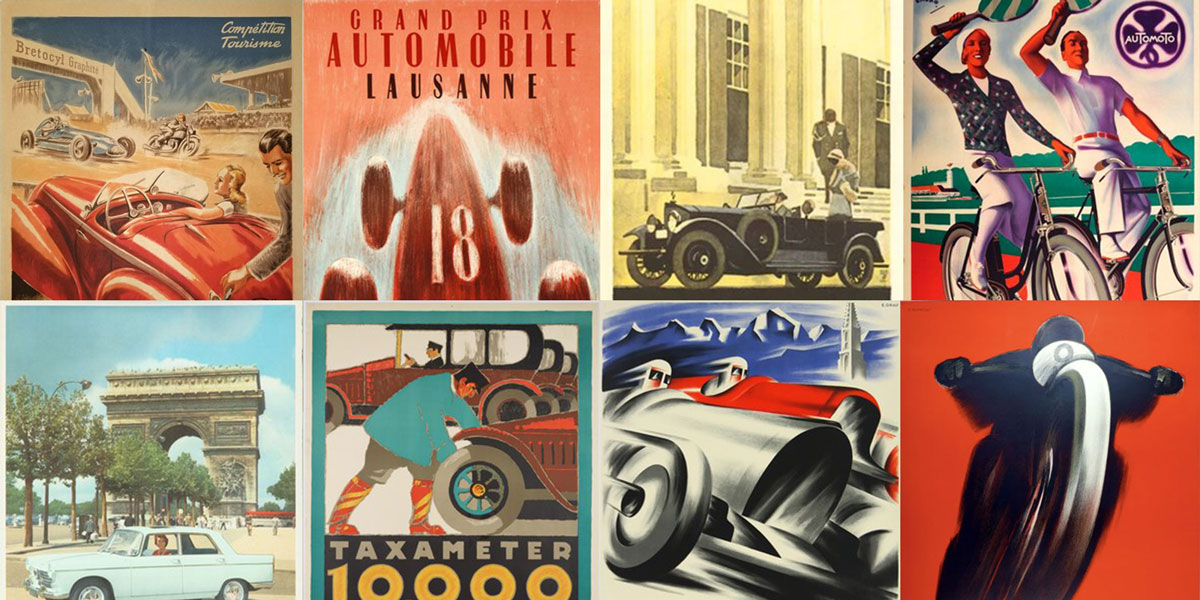 IVPDA | Original vintage posters showcase: Discover the Art of Speed ...
