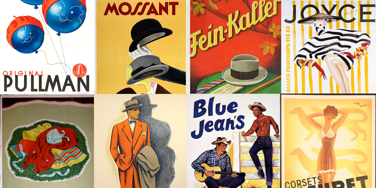 IVPDA | Original vintage posters showcase: The Art of Fashion Expressed ...