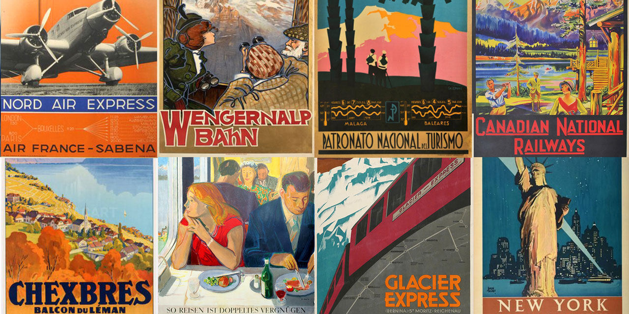 IVPDA | Original vintage posters showcase: Travel the World through Posters