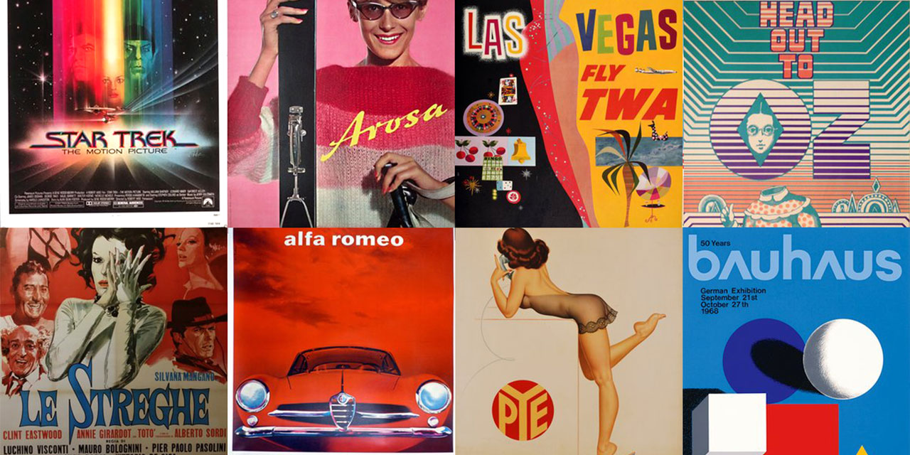 IVPDA | Original vintage posters showcase: Modern Posters 1950s - 1970s