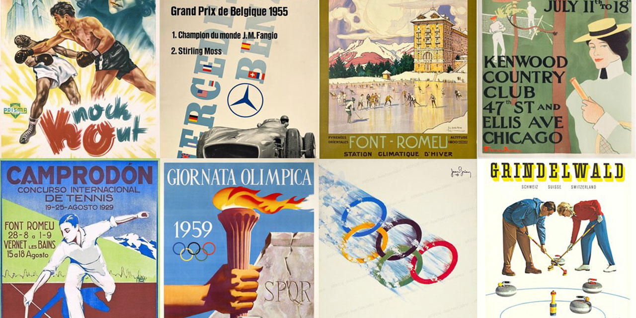 IVPDA | Original vintage posters showcase: Sports through Vintage Posters